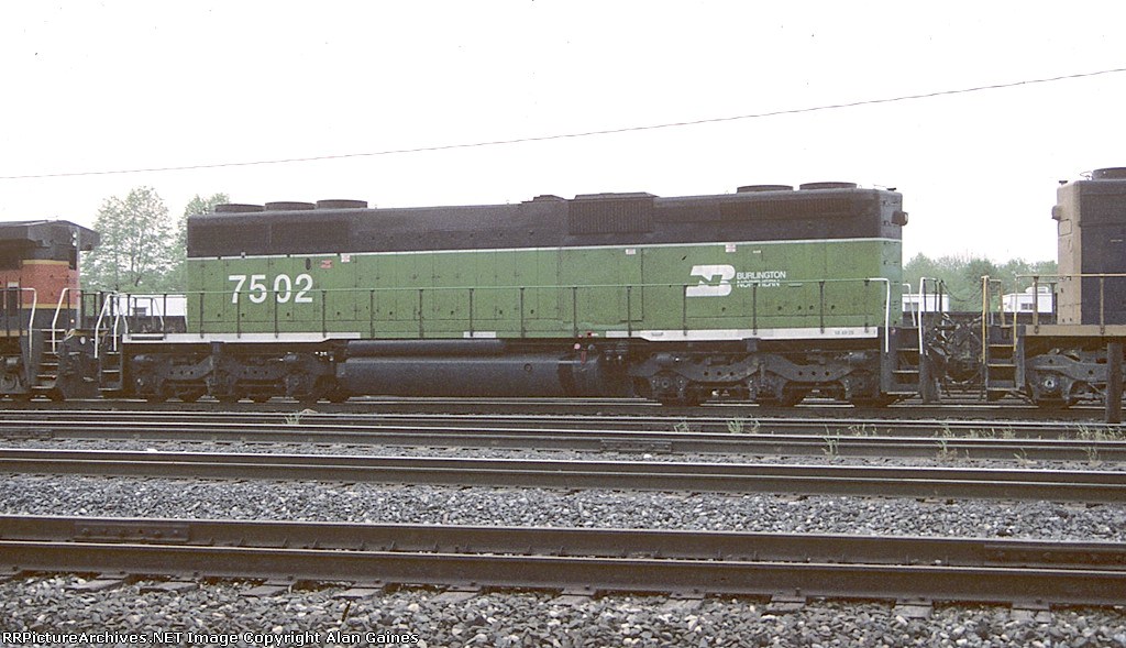 BN SD40-2B 7502